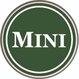 'Green Mini' Bonnet Pin Badge – StickyFingers Decals & Graphics