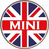 'Traditional Mini' Bonnet Pin Badge – StickyFingers Decals & Graphics
