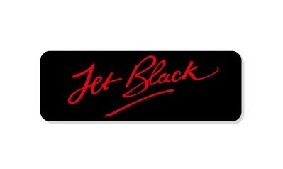'Jet Black' Grille Badge – StickyFingers Decals & Graphics